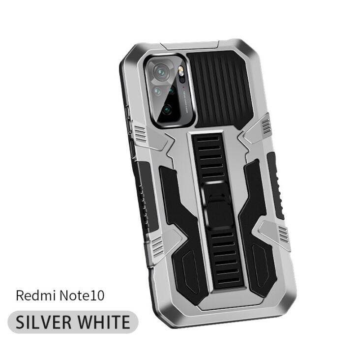 Shockproof Phone Case For Xiaomi Redmi Note 10 pro max 10s Bumper Stand ...
