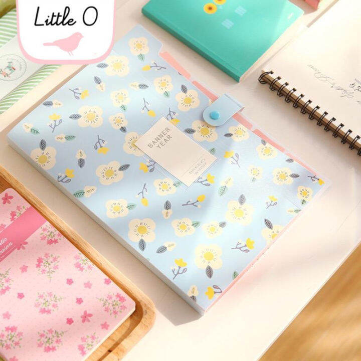 JANGMI Map Mika Plastik Tebal Kancing Korean Design Dokumen Clear ...