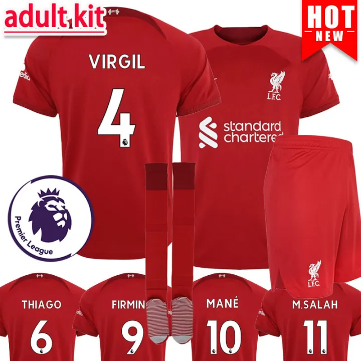 NEW Adult kit LiverpoolES Men soccer Jersey 2022 2023 Home Football ...