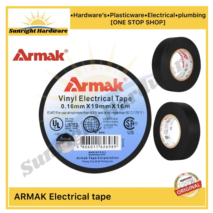ARMAK VINYL ELECTRICAL TAPE | Lazada PH
