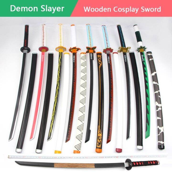 Demon Slayer Anime CosPlay Sword 104cm cosplay Wooden sword Anime ...