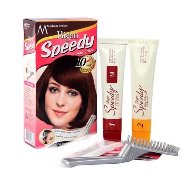 Bigen Speedy Hair Medium Brown Color 40g (1box) | Lazada PH