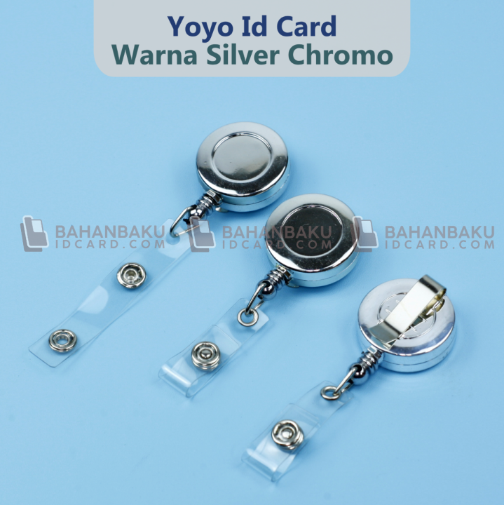 YOYO SILVER / YOYO Id Card Gantungan ID CARD Hang Tag Name Tag Standard ...