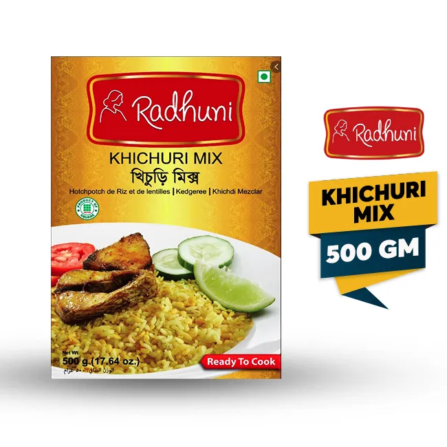 RADHUNI KHICHURI MIX-500 GM | Lazada