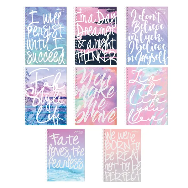 Avanti Endless Thoughts Premium Spiral Notebook Set of 8 | Lazada PH