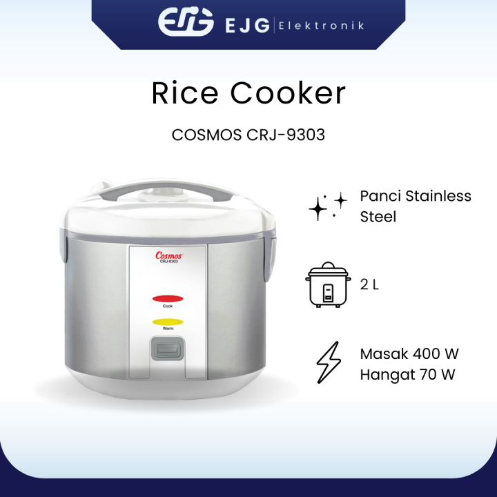 Rice Cooker Magic Com Cosmos CRJ-9303 2 L | Lazada Indonesia