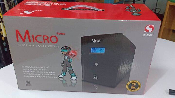 SUN Micro UPS 1000VA SUN Micro By CKT Sun micro เป็นเครื่องสำรองไฟฟ้า ...