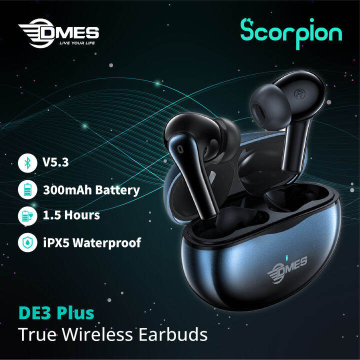 DMES DE3 Plus True Wireless Earbuds | Lazada