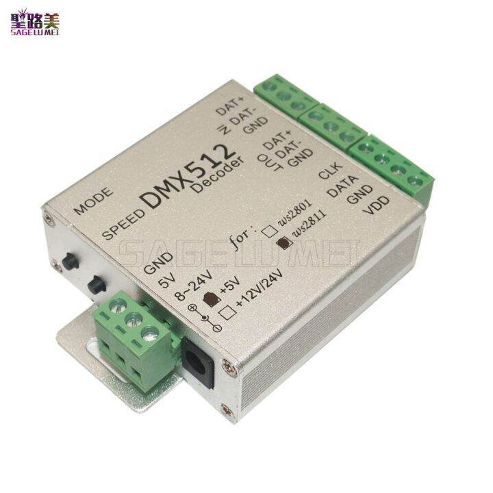 yingke Best Price 1pcs/set Dmx Controller Ws2811 Dc5v 12v Dmx Pixel Led ...