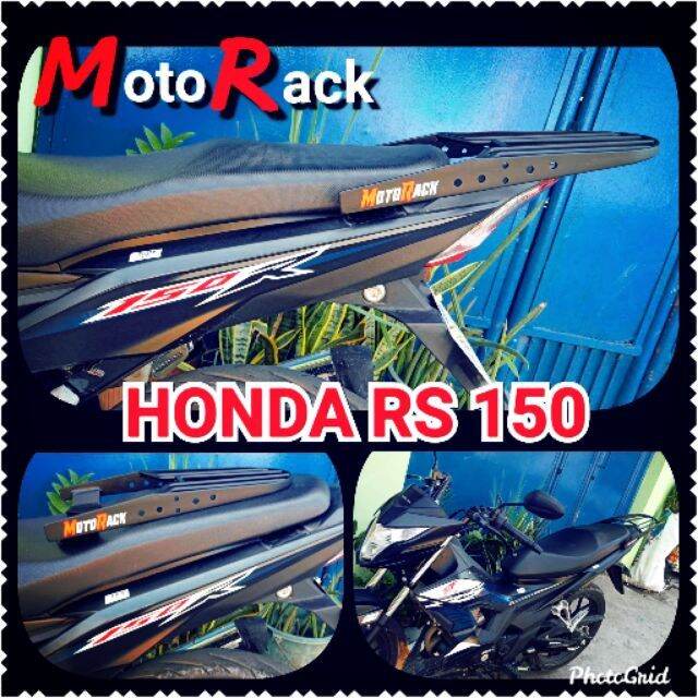 【Ready Stock】 MotoRack Bracket for RS150 Powder Coated | Lazada PH