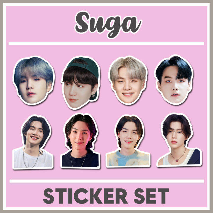 BTS Min Yoongi Sticker Set | Lazada PH