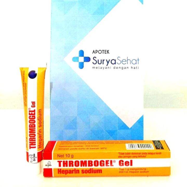 Thrombogel Gel 10gram - Thrombophob Gel 10gram | Lazada Indonesia