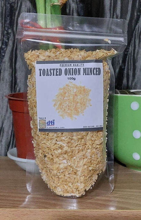 Dehydrated Minced Onions 100 grams / Triple B Spices and Herbs Premium ...