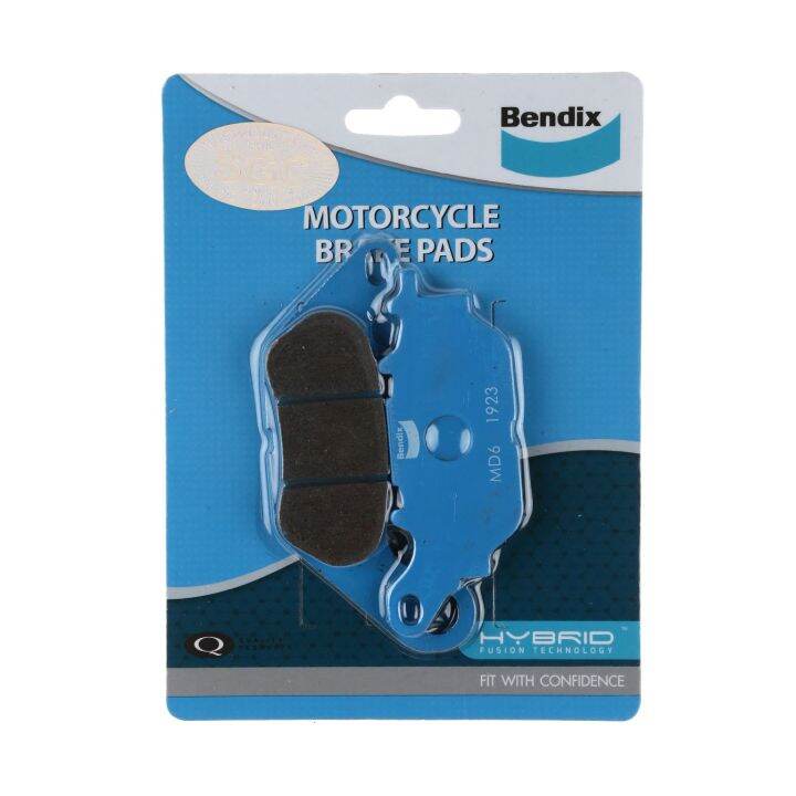 MD6 BENDIX BRAKE PADS YAMAHA (RR) NMAX/(FRONT) MIO SPORTY110 115/MIO ...