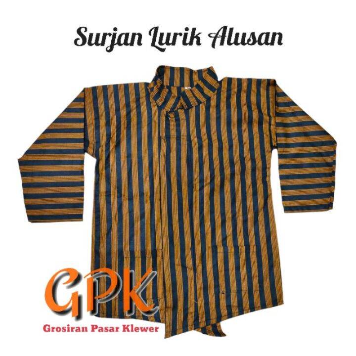 Baju Surjan Lurik Alusan | Lazada Indonesia