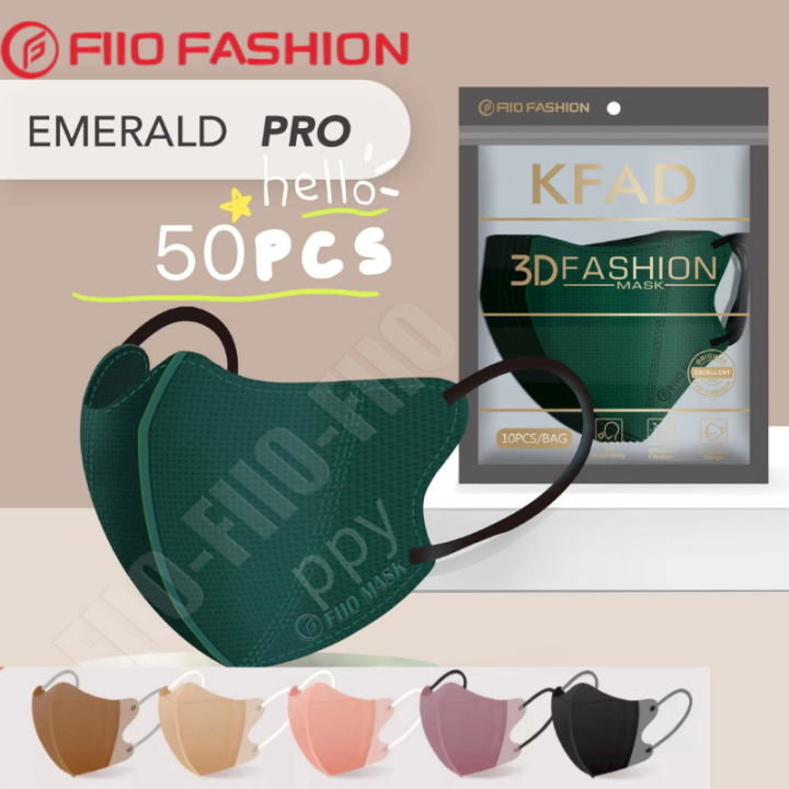 FIIO FASHION 3D Face Mask KFAD FACEMASK Butterfly Face Mask Ultra-Thin ...