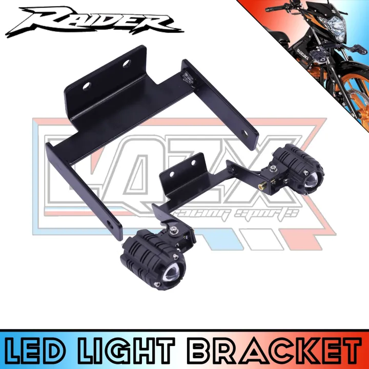 RAIDER 150 CARB MINI DRIVING LIGHT LED BRACKET / AUXILIARY LIGHT ...