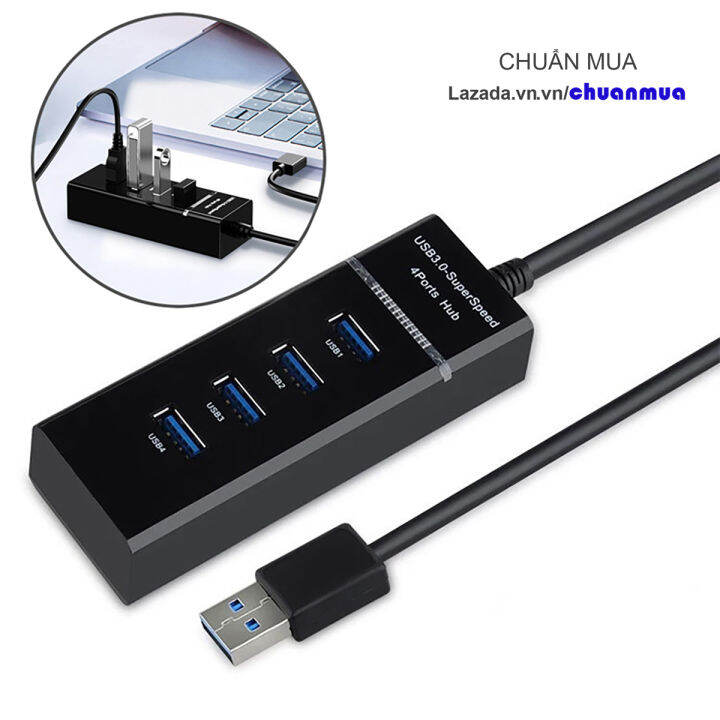Hub USB 3.0 Cổng USB Mở Rộng Kết Nối Đa Năng Với Laptop PC USB Port ...