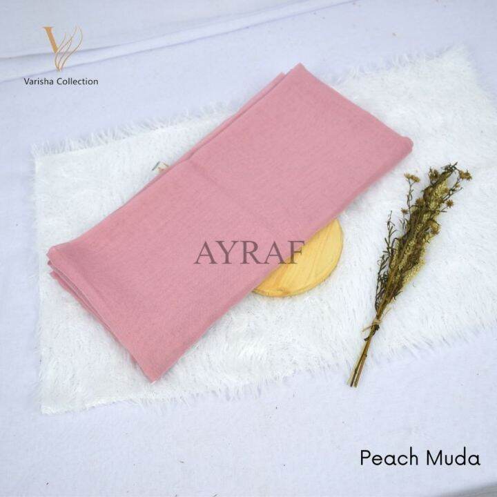 jilbab segiempat paris polos VARISHA Collection / Segi empat paris ...