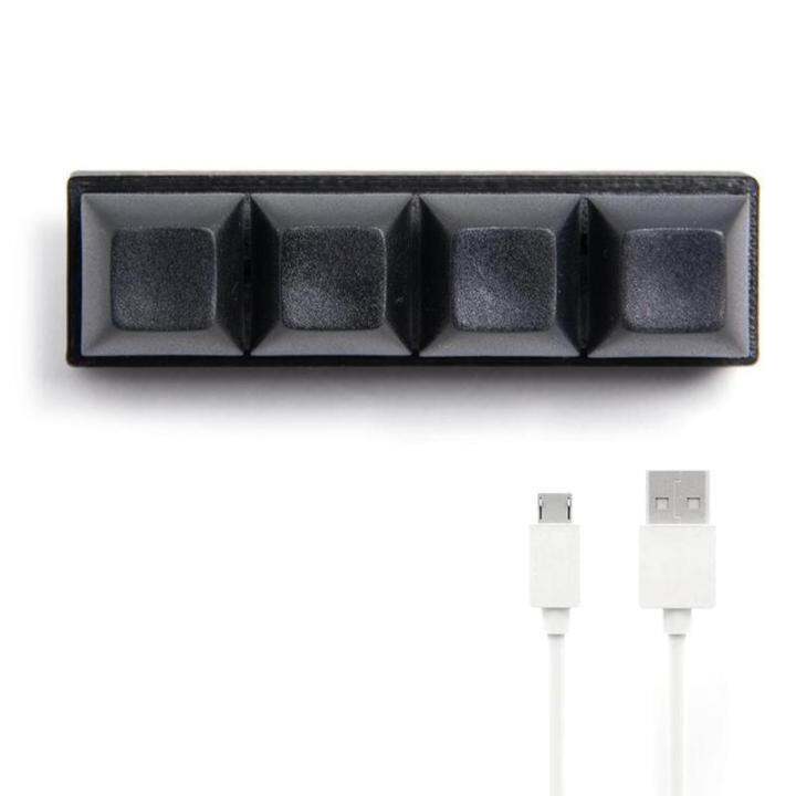 （in stock）USB Keypad Four-key Mechanical Keyboard Custom Shortcut Row ...