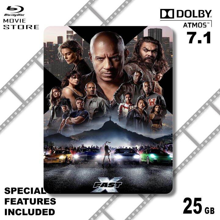 Bluray English Movie Fast X (2023) (ENG DOLBY ATMOS) Special Features ...