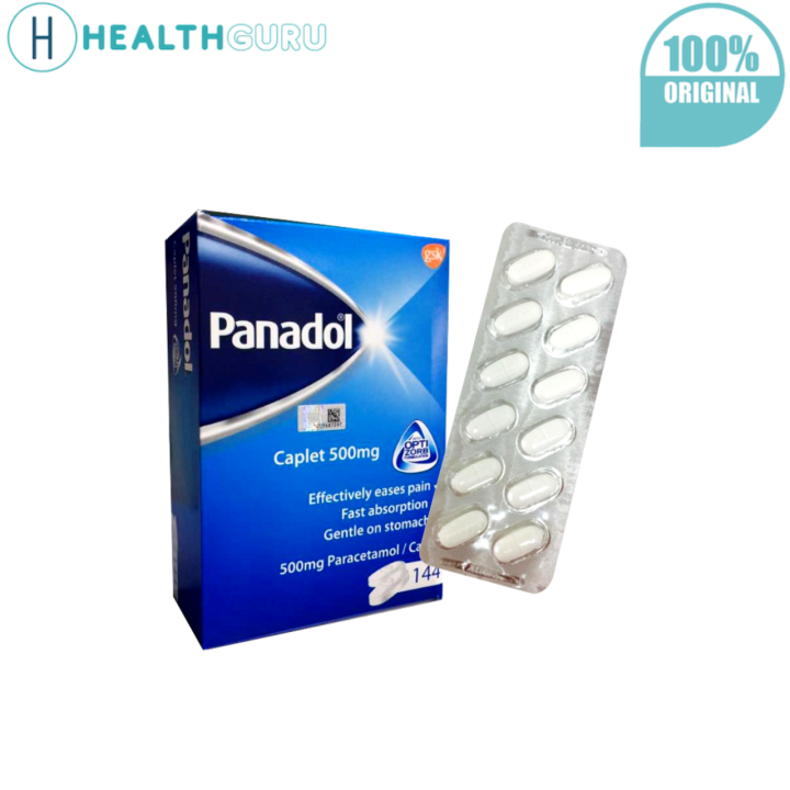 HealthGuru Panadol Advance Caplet Panadol Advanced Paracetamol (36/144 ...