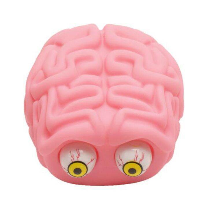 Flippy Brain Squishy Eye Popping Squeeze Fidget Toys Cool Stuff Prank ...