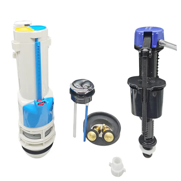 Water inlet valve of toilet water tank of split conjoined toilet with ...