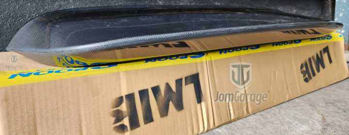 ORIGINAL JAPAN SPOON CARBON ROOF SPOILER FOR HONDA CIVIC EK4 / EK9 | Lazada