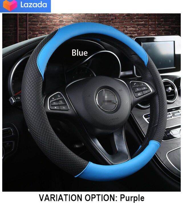 All Model Proton Cow Leather Steering Wheel Cover Penutup Stereng X70 ...
