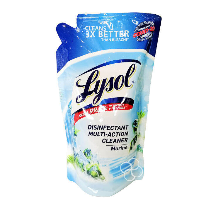 Lysol Disinfectant Multi-Action Marine Cleaner Refill 800mL | Lazada PH