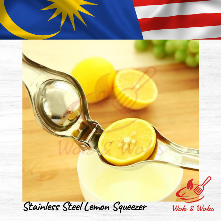 Stainless Steel Lemon Squeezer / Pemerah Lemon Keluli | Lazada