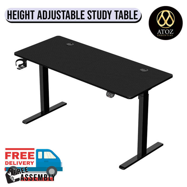 **Local Seller** Electric Hight Adjustable Table Standing Desk Study ...
