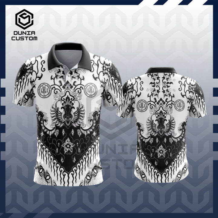 Kaos Wangki Polo Kerah PGRI Fullprint | Lazada Indonesia