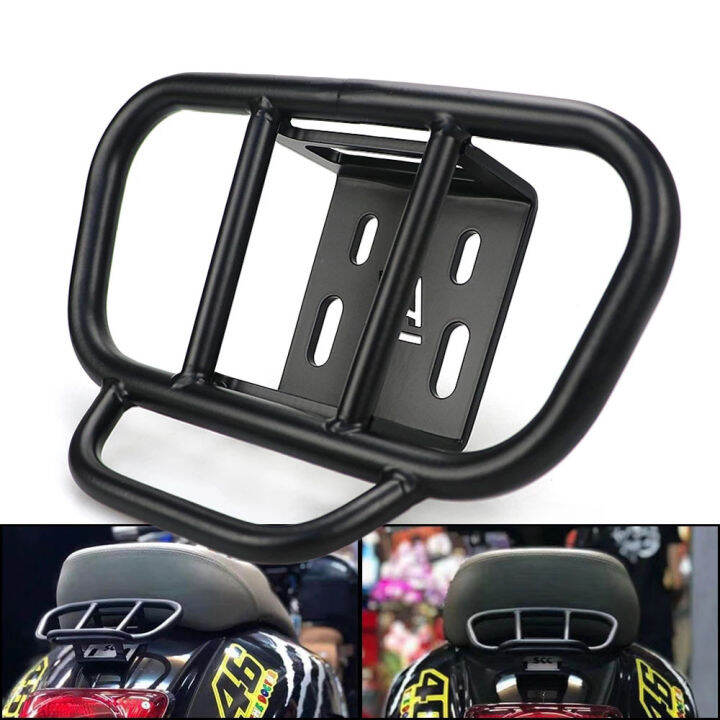 Motorcycle Rear Luggage Rack Tail Package Holder Travel Trip ...
