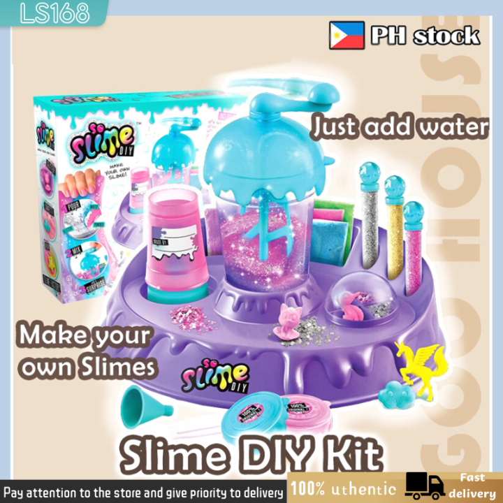 So Slime DIY Bold Slime Magic Mud DIY Crystal Shaker Powder Mud Set ...