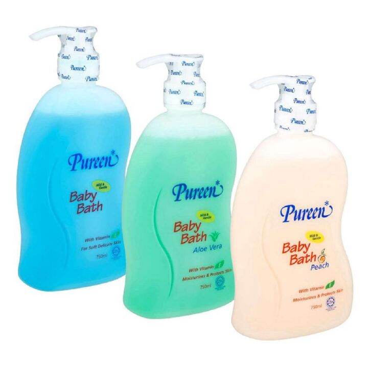 Pureen Baby Bath (750ml) - 3 Variants | Lazada