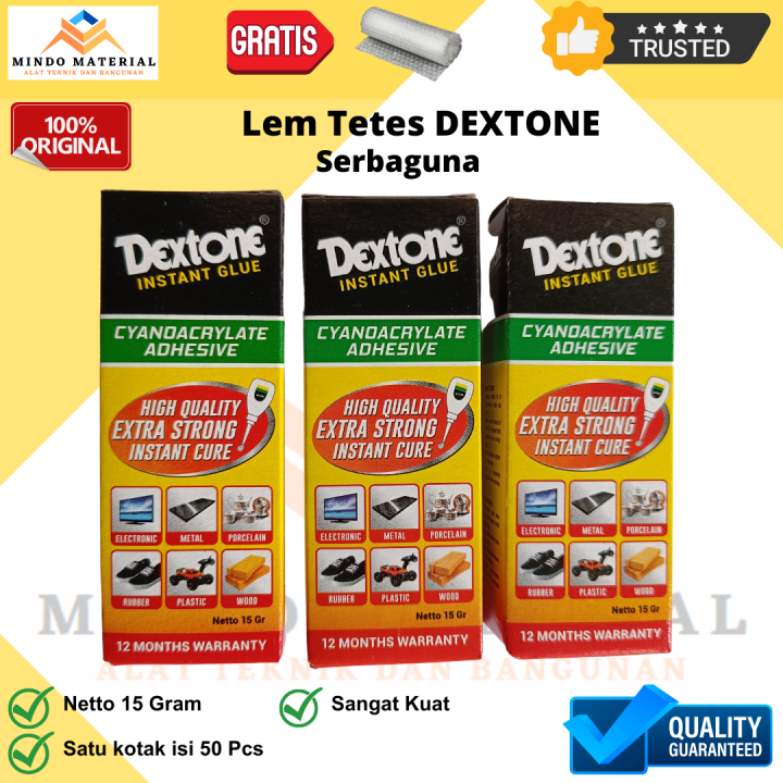 Lem Tetes DEXTONE Sangat Kuat | Lazada Indonesia