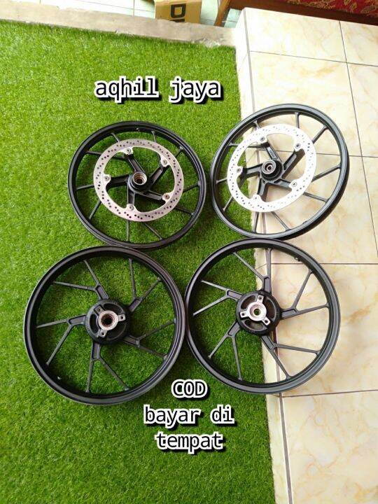 velg racing satria fu original plus disc depan belakang | Lazada Indonesia