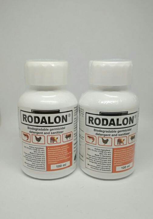 Rodalon 100 ml desinfektan untuk mengurangi bau di kandang | Lazada ...