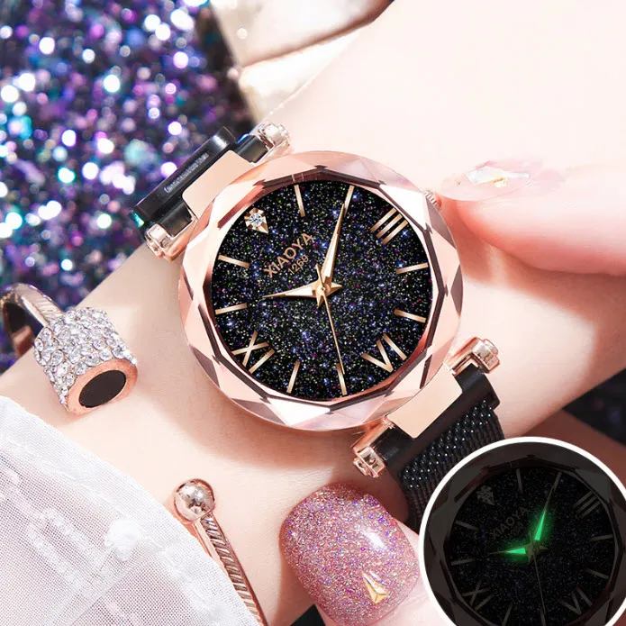 XIAOYA นาฬิกาข้อมือแฟชั่นผู้หญิง พร้อมกล่องนาฬิกา X1269 | Lazada.co.th