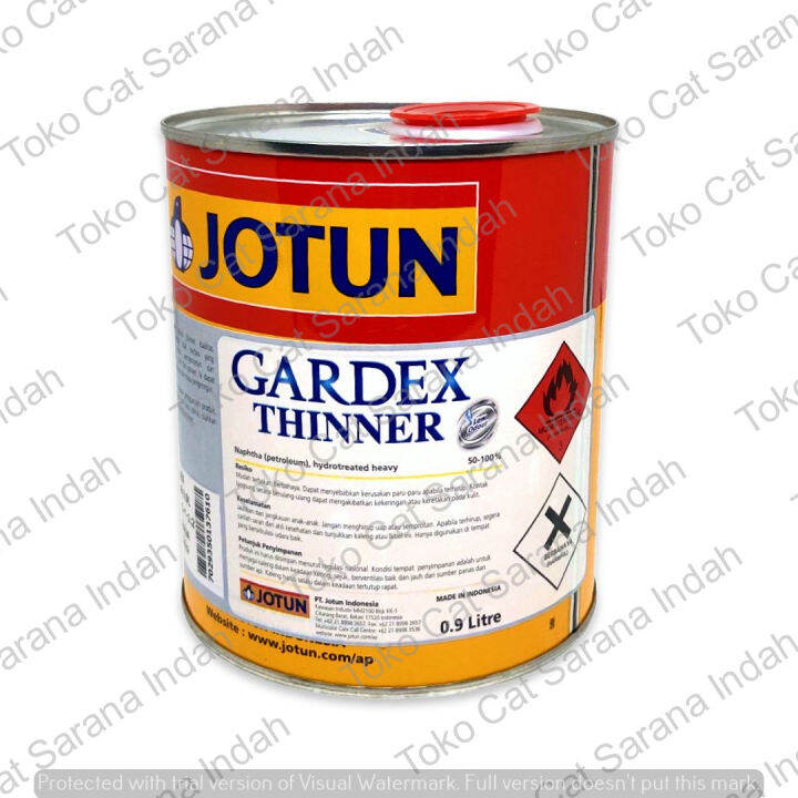 JOTUN Gardex THINNER 1L Rendah Bau | Lazada Indonesia