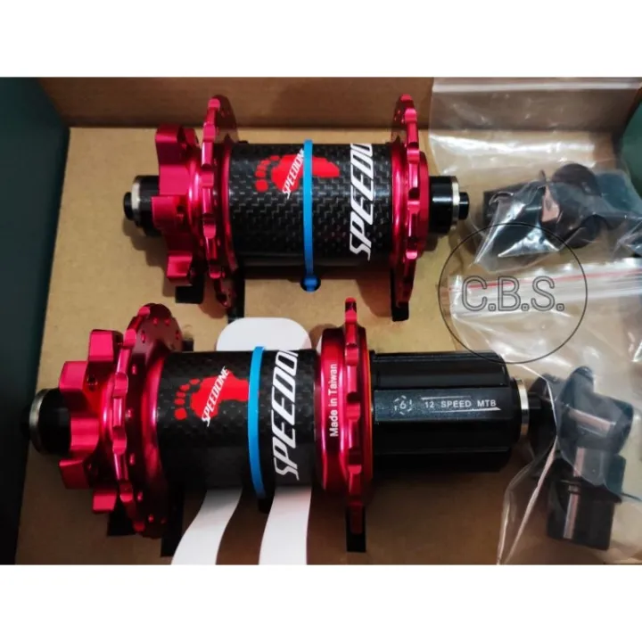 SPEEDONE PILOT MTB Hub 32holes Red | Lazada PH