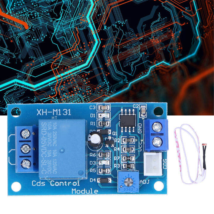 Light Sensor Multifunctional 4 M3 Screw Mounting Holes Photoresistor ...