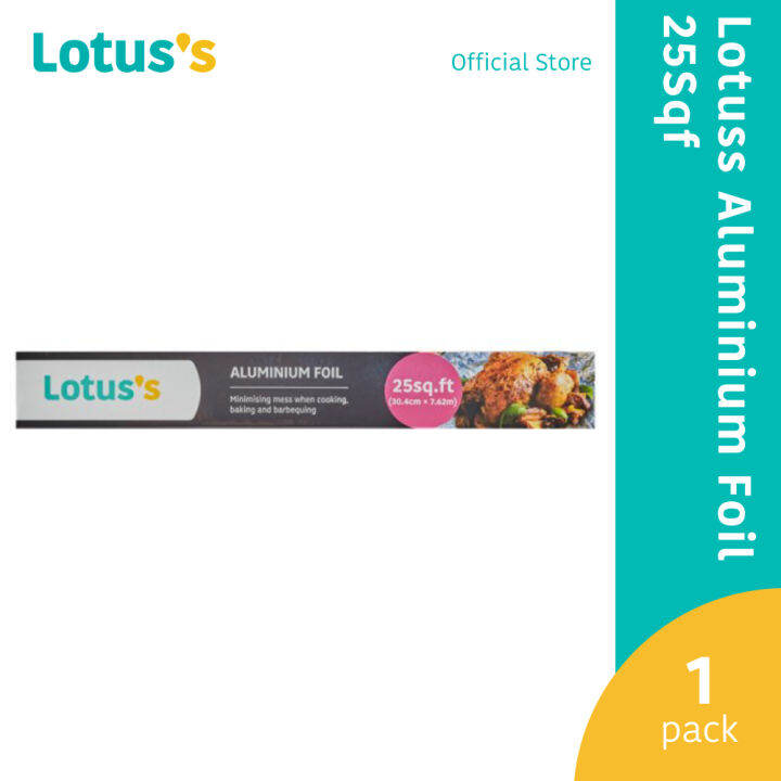 Lotuss Aluminium Foil 25Sqf | Lazada