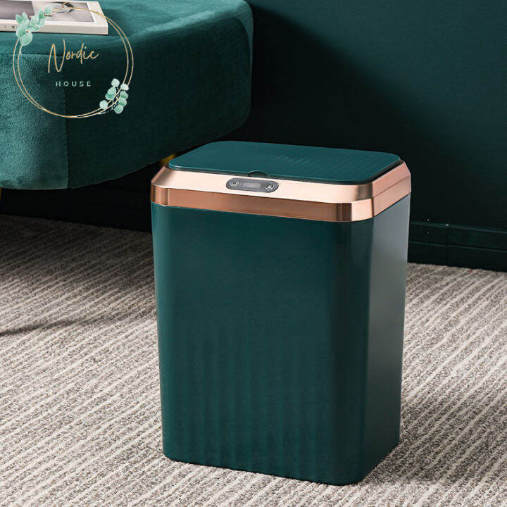 16L Large Size Nordic Design Automatic Touchless Smart Dustbin ...