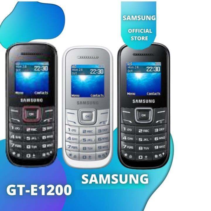 COD Original Samsung GT-E1200 GSM Standard Sim Keypad Basic Phone ...