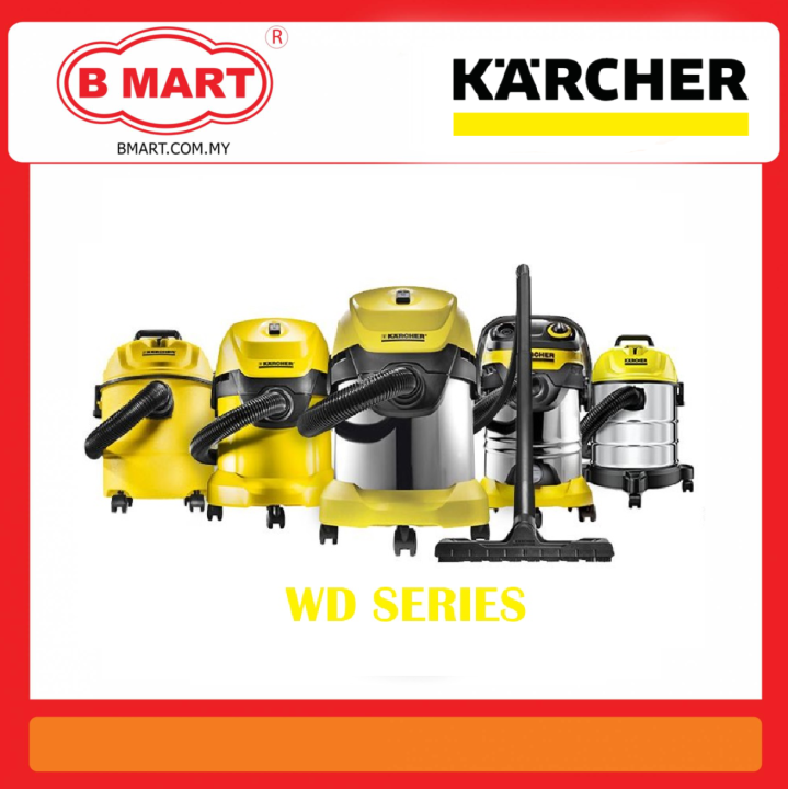 KARCHER WD SERIES WET & DRY VACUUM CLEANER WD1/WD1S CLASSIC WD3 WD3 PREMIUM WD5 PREMIUM | Lazada