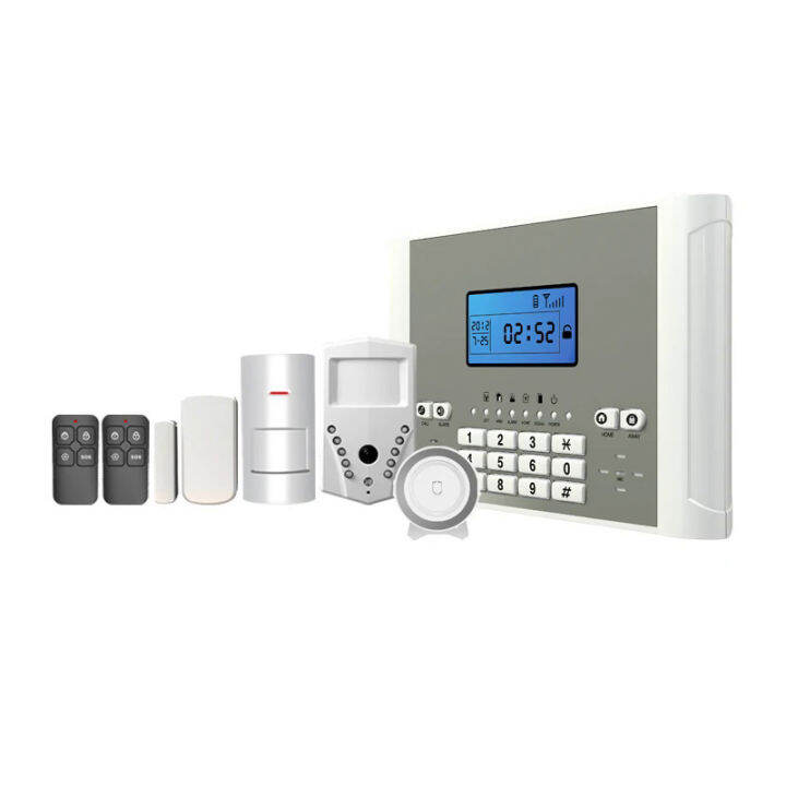 GSM alarm system wireless smart security home intruder alarm system ...
