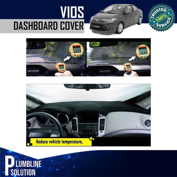 durable Dashboard Cover for Toyota Vios Batman Gen 2 / Superman Gen 3 ...